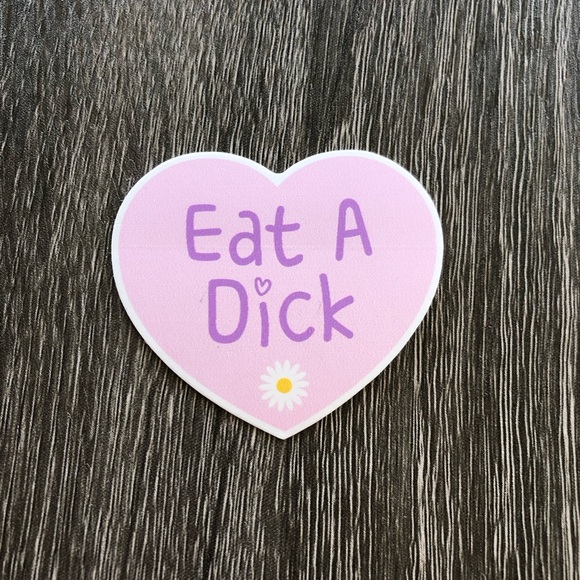 Hand Crafted | Other | Eat A Dck 2 Inch Sticker | Poshmark